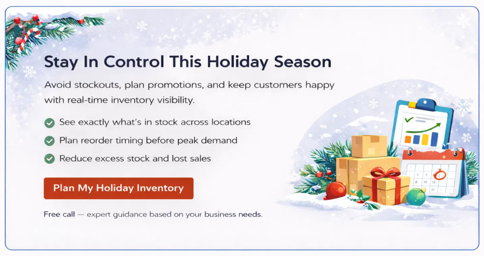Peak Season Holiday Inventory Management Checklist for 2026 | GOIS